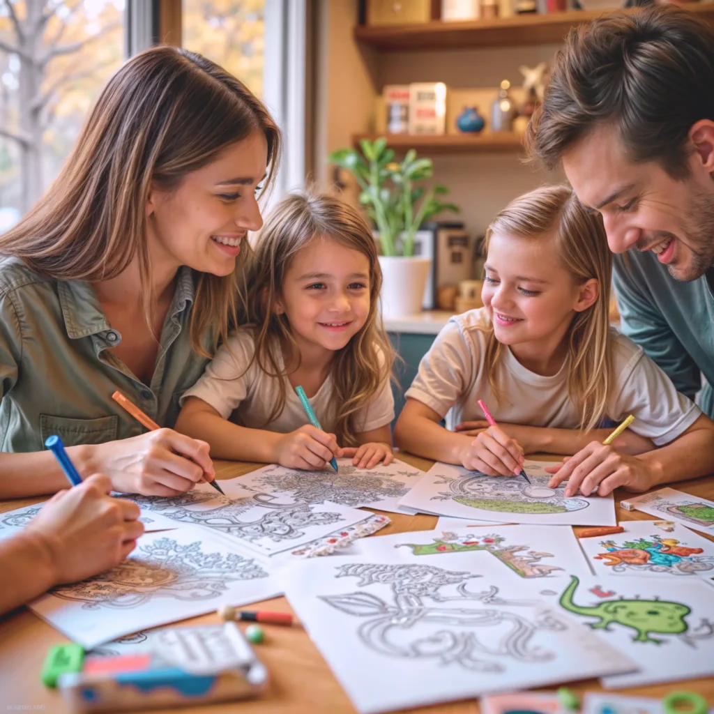 Free Printable Coloring Pages for Kids, Adults & Families